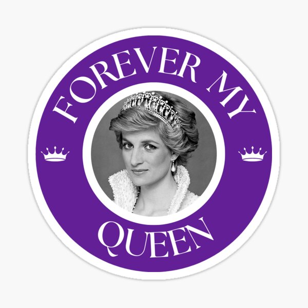 "Forever my queen" Sticker for Sale by connorpmann | Redbubble