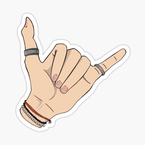 "Surf sign inspired by OBX JJ Maybank" Sticker for Sale by ...