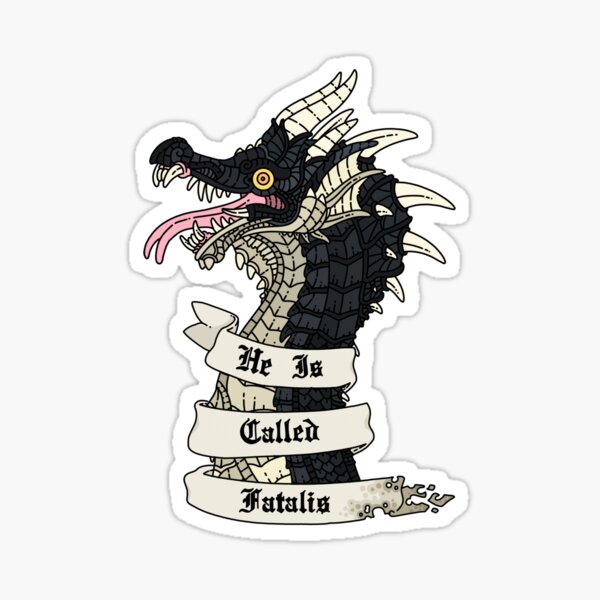 "Fatalis the black dragon, monster hunter mhw MHGU fantasy monster ...