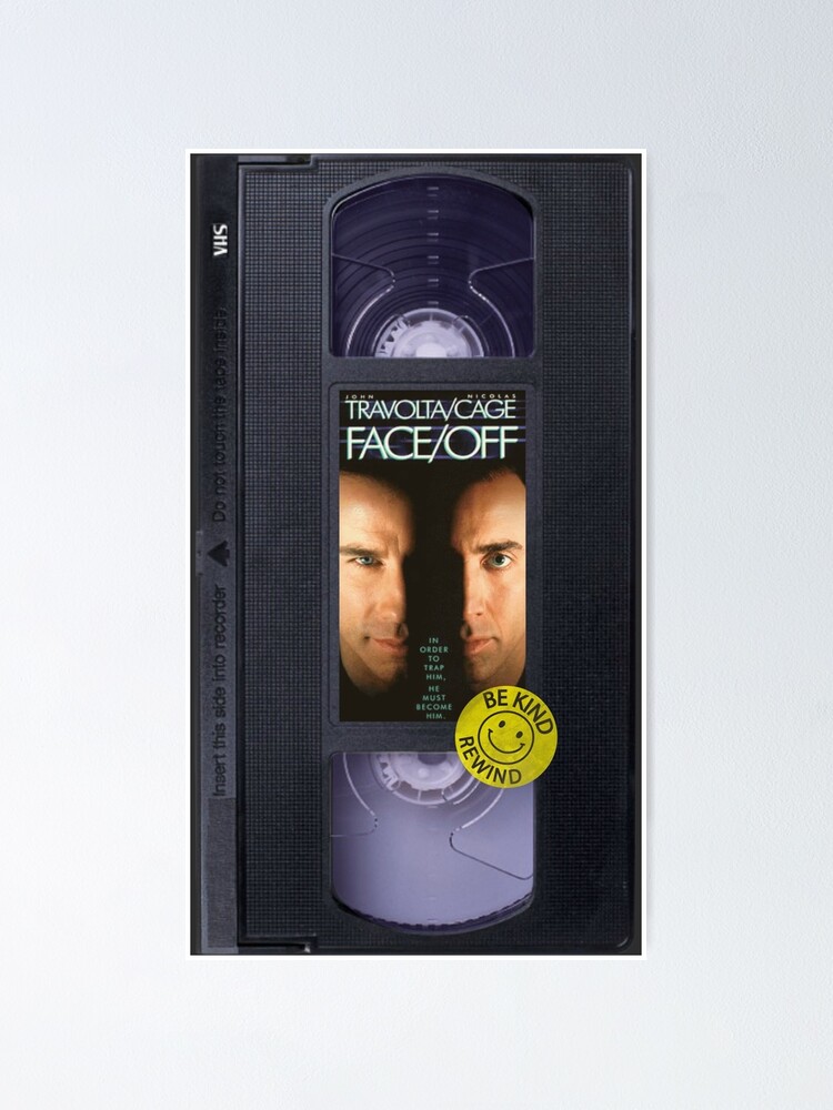 "Face/Off VHS" Poster for Sale by MPDDesigner | Redbubble