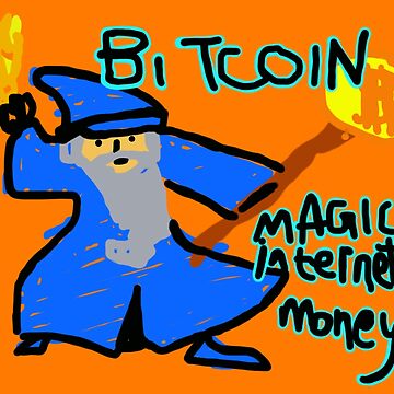"Magic Internet Money" Sticker for Sale by Anonymousbtb | Redbubble