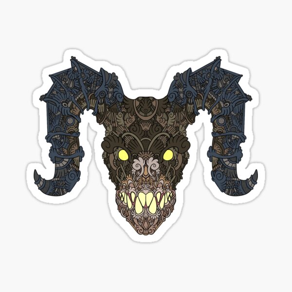 "Fallout deathclaw fallout 4 version " Sticker for Sale by Daeodude-RB ...