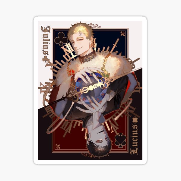 "Julius x lucius" Sticker for Sale by ZORO-DESIGN | Redbubble