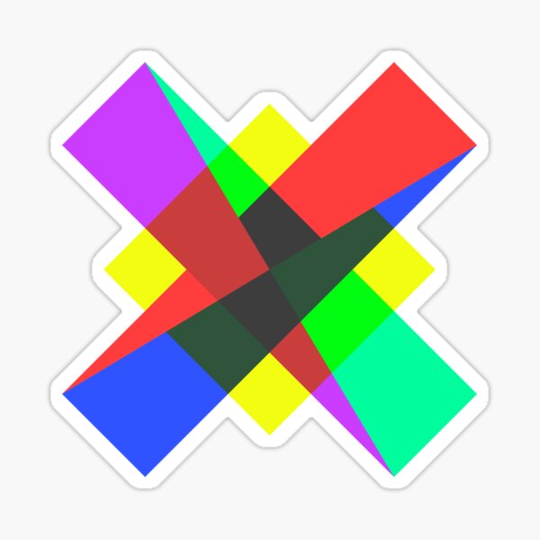 "Geometric design" Sticker for Sale by Ketzenjammer | Redbubble