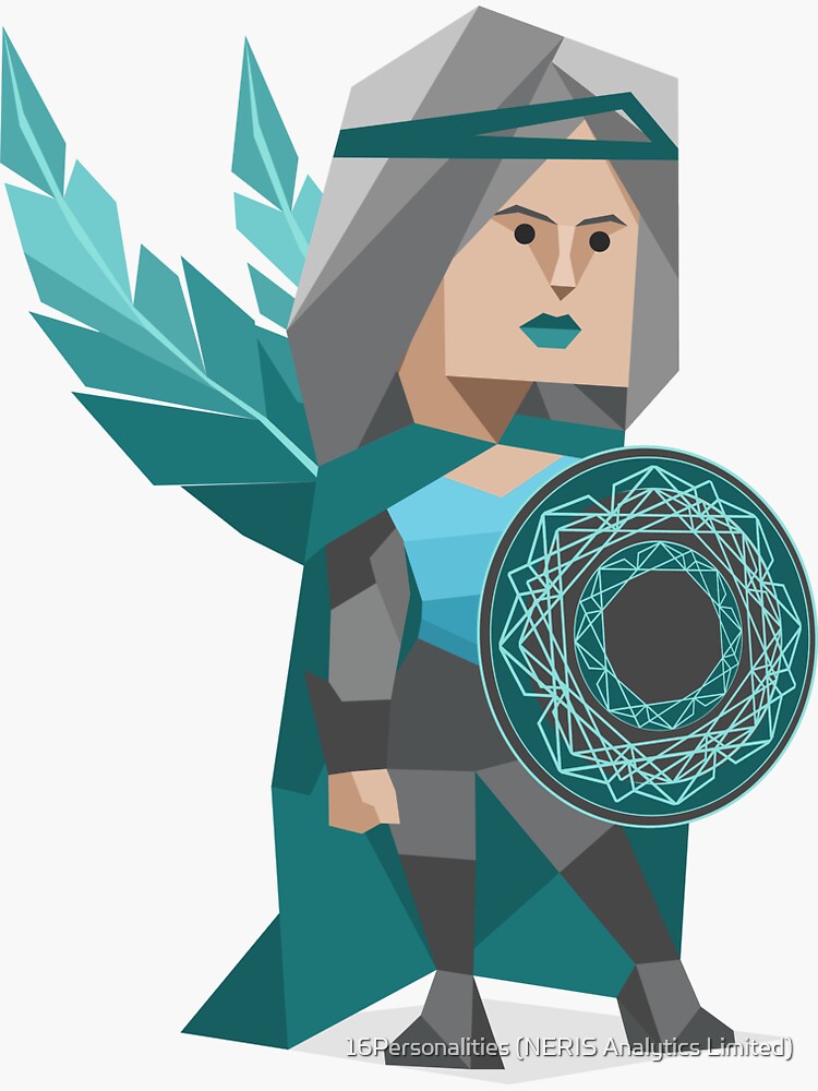 "Defender Personality (ISFJ-A / ISFJ-T)" Sticker for Sale by ...