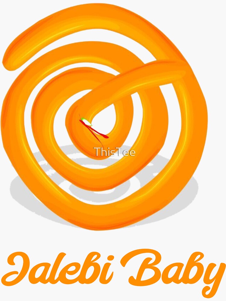 "Jalebi Baby -Back to School" Sticker for Sale by ThisTee | Redbubble