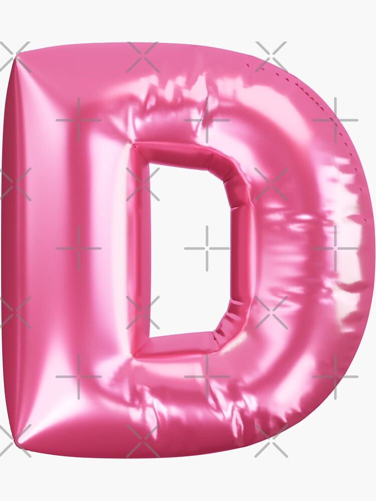 "D Letter" Sticker for Sale by lunidesign | Redbubble