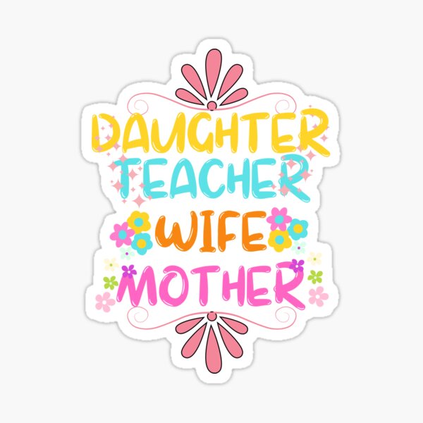 "Female Educational Teacher Happy Teachers Day" Sticker for Sale by ...
