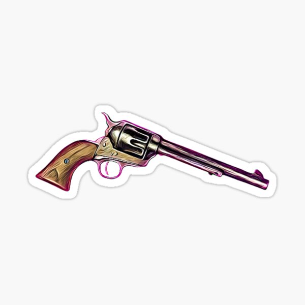 "Revolver" Sticker for Sale by DaviddhDesigns | Redbubble