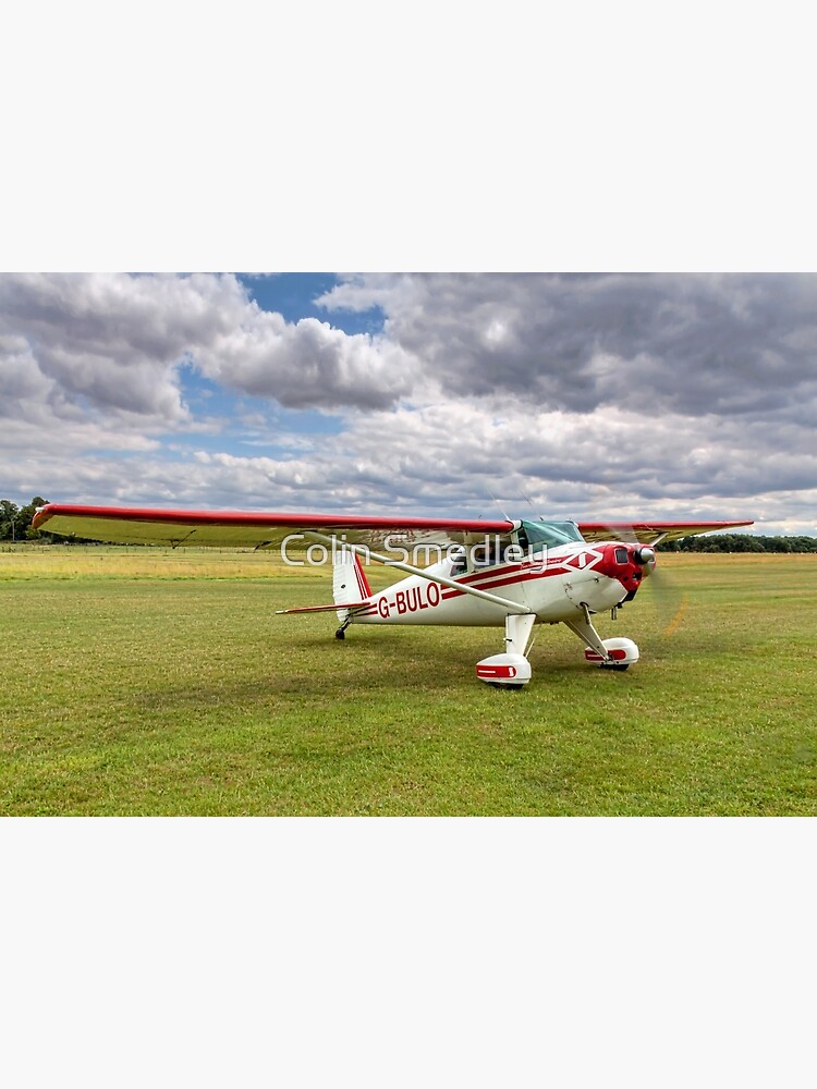 "Luscombe Model 8F Silvaire G-BULO" Leinwanddruck von oscar533 | Redbubble