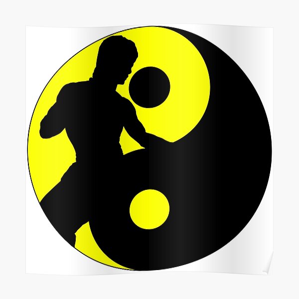 "Yin-Yang, Master Lee Symbol" Poster for Sale by SavedByParanoia ...