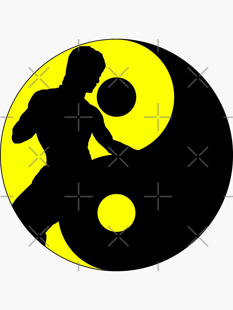 "Yin-Yang, Master Lee Symbol" Sticker for Sale by SavedByParanoia ...