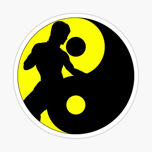"Yin-Yang, Master Lee Symbol" Sticker for Sale by SavedByParanoia ...