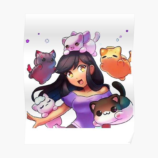 "aphmau kawaii" Poster for Sale by Elza-Steuber | Redbubble