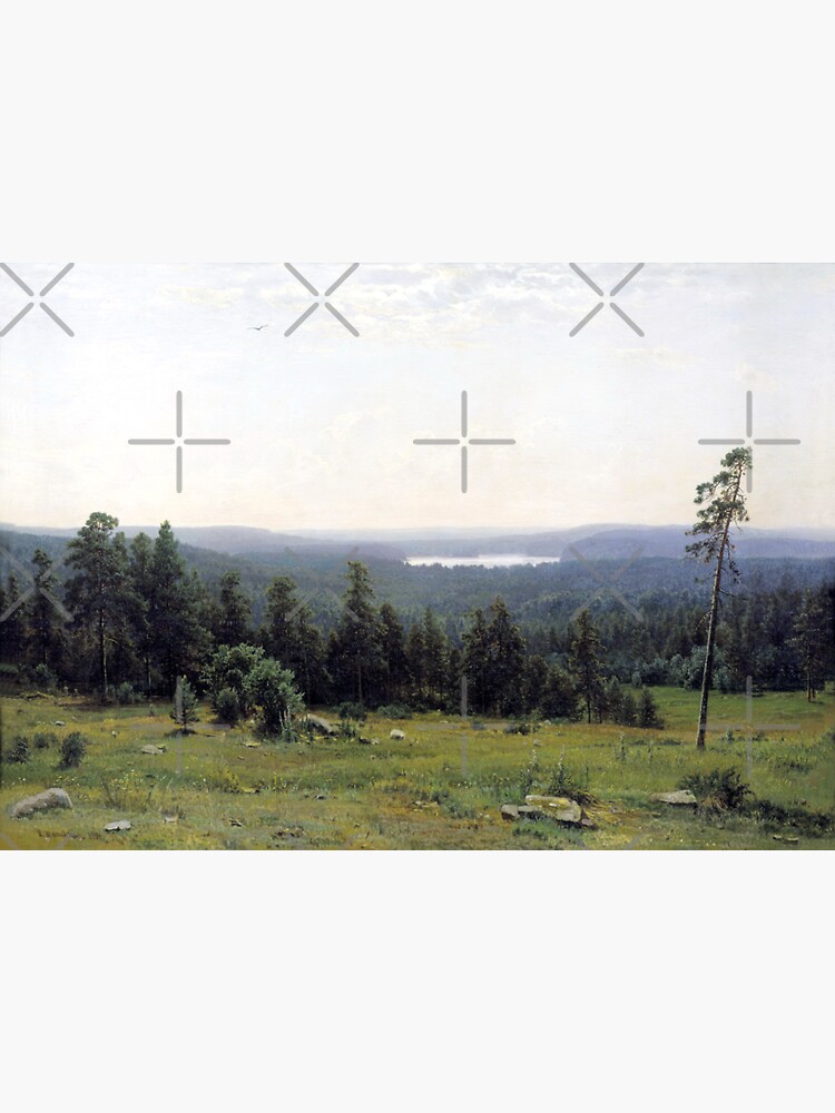 "Forest Distance - Ivan Shishkin" Sticker for Sale by ViktorShepitko ...