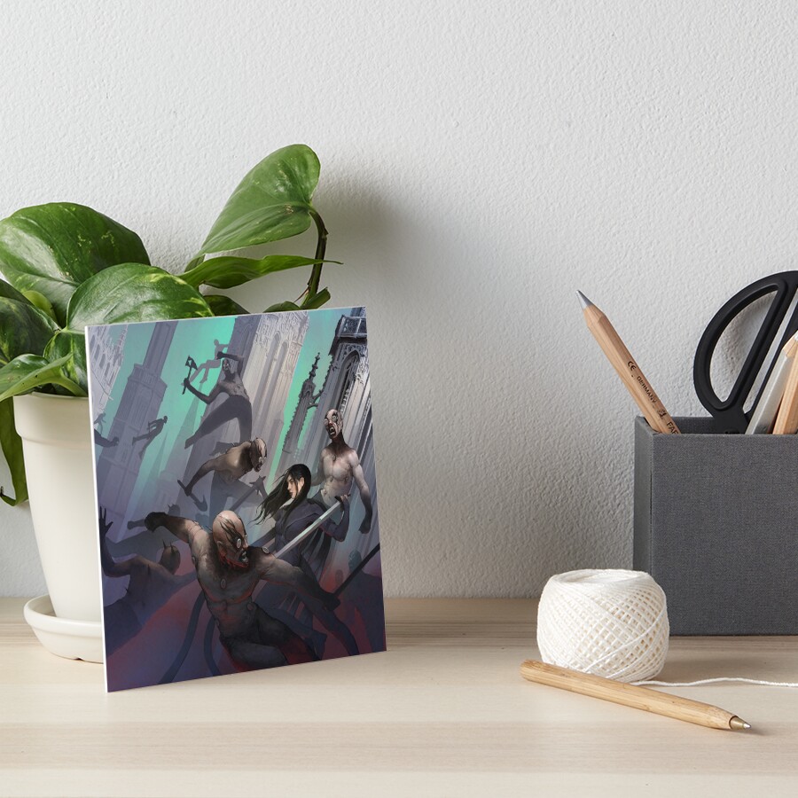 "Mistborn: Hero of Ages - Cover Redraw" Art Board Print for Sale by ...