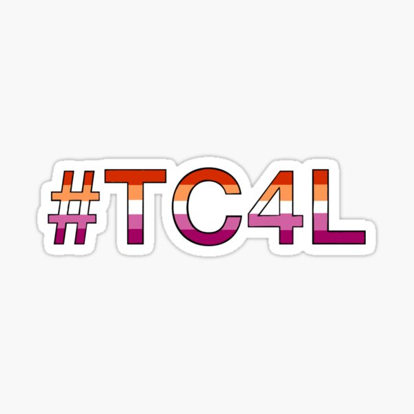 "Lesbian #TC4L" Sticker for Sale by mkirish12 | Redbubble