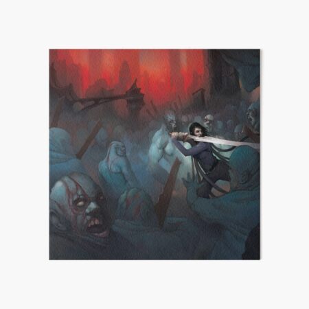 "Mistborn: Hero of Ages - Cover Redraw" Art Board Print for Sale by ...