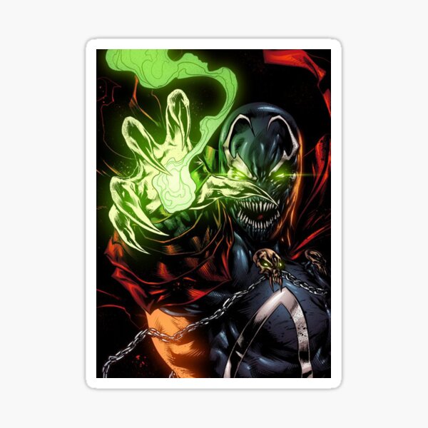 "spawn" Sticker for Sale by alimat1 | Redbubble