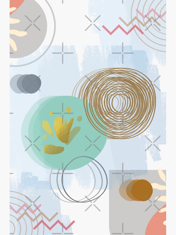 "season start Boho Wall Art and Pattern" Sticker for Sale by ...