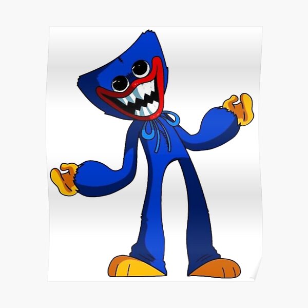 " Huggy wuggy ,poppy play time ,happy Halloween huggy wuggy" Poster for ...