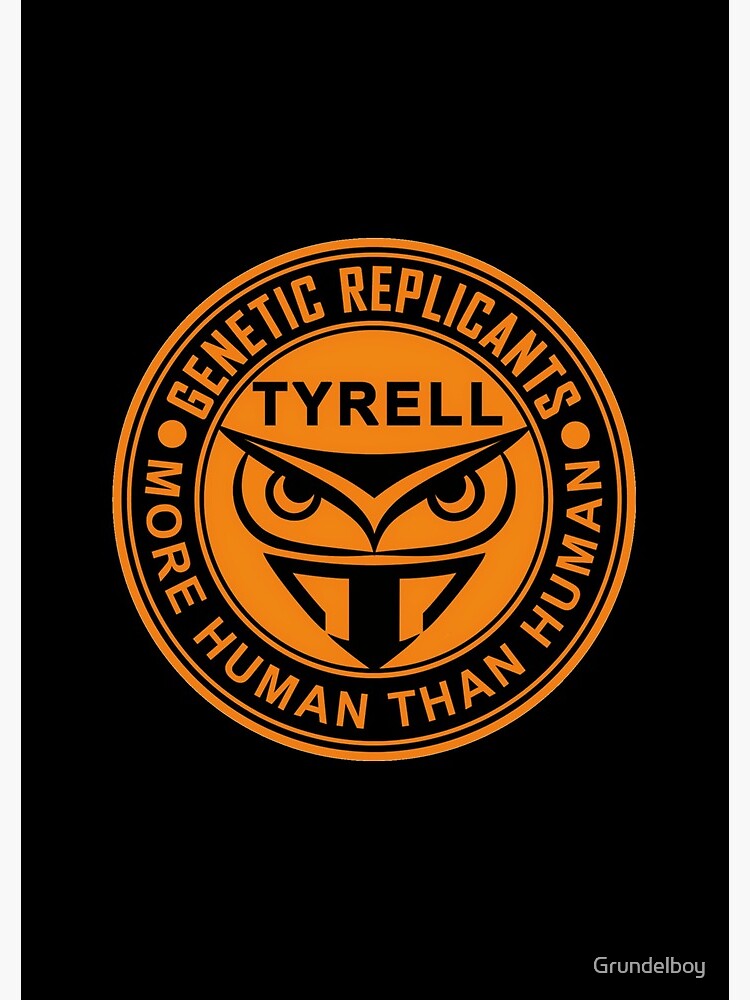 "Tyrell corporation logo" Spiral Notebook by Grundelboy | Redbubble