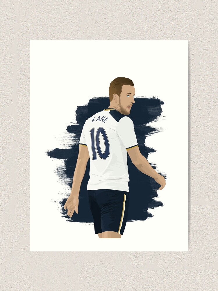 "Harry Kane Illustration" Art Print for Sale by tbutcherdesign | Redbubble