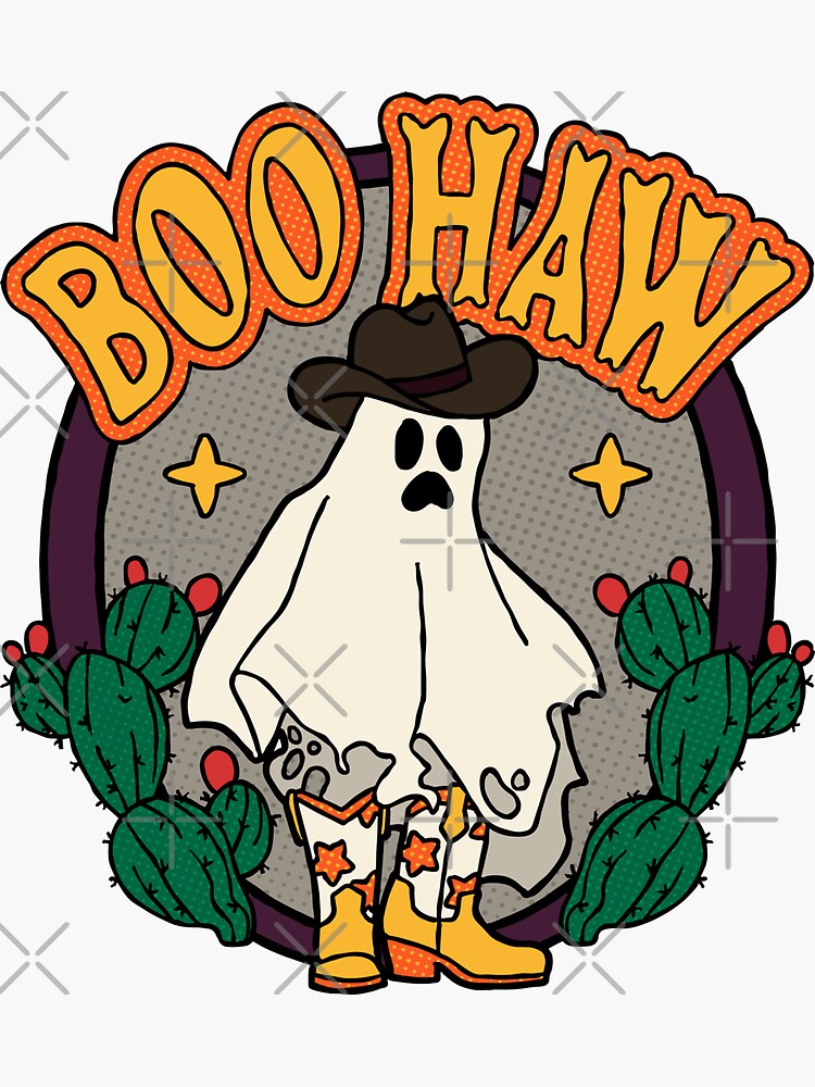 "Boo Haw" Sticker for Sale by soivinn | Redbubble