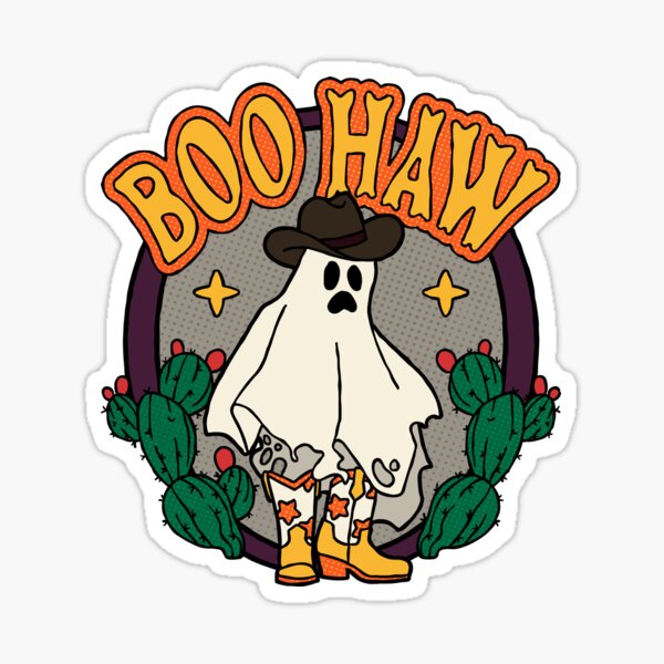 "Boo Haw" Sticker for Sale by soivinn | Redbubble