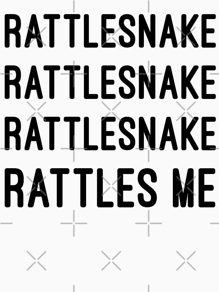 "RATTLE" T-shirt for Sale by keplercat | Redbubble | rattlesnake t ...