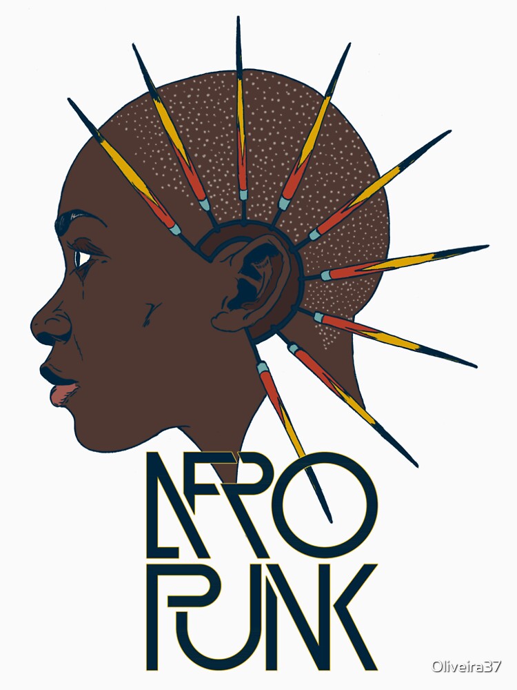 "AfroPunk" T-shirt by Oliveira37 | Redbubble