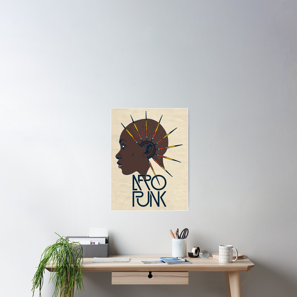 "AfroPunk" Poster for Sale by Oliveira37 | Redbubble