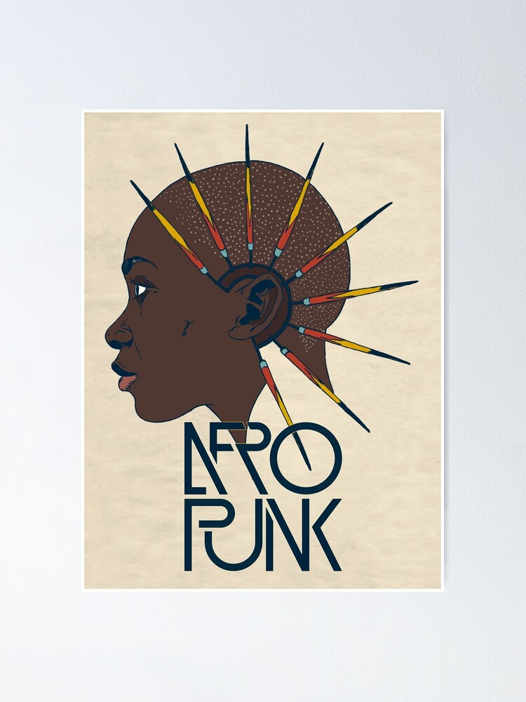 "AfroPunk" Poster for Sale by Oliveira37 | Redbubble