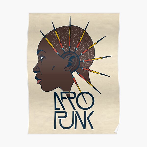 "AfroPunk" Poster for Sale by Oliveira37 | Redbubble