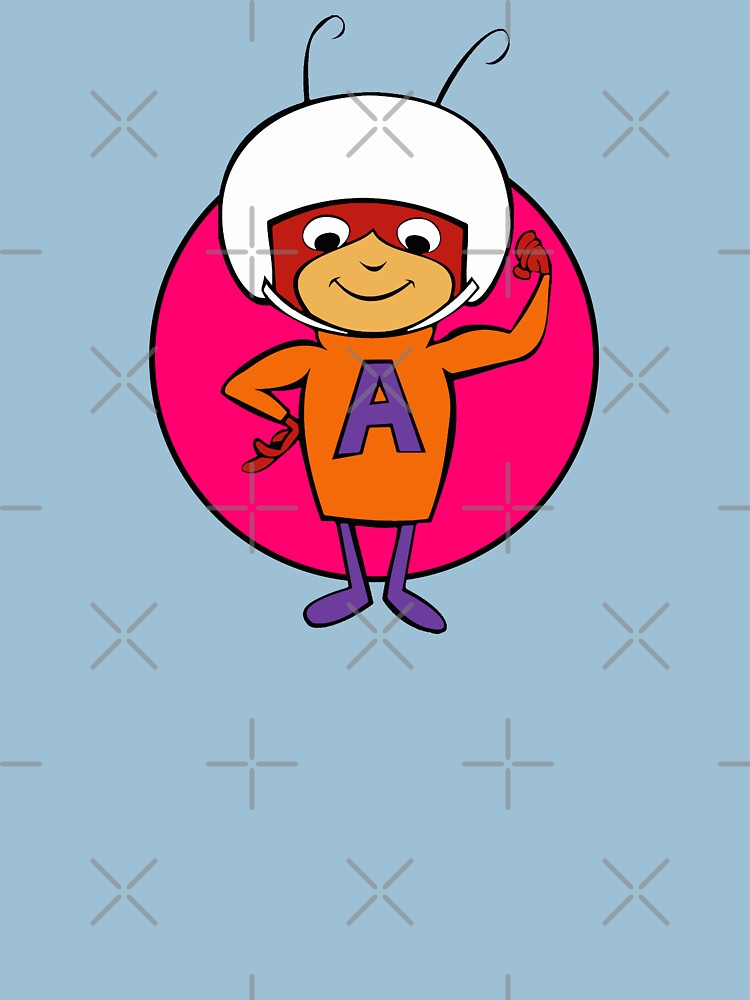 "Atom Ant: Flexing His Guns" T-shirt for Sale by Pop-Pop-P-Pow | Redbubble | atom ant t-shirts ...