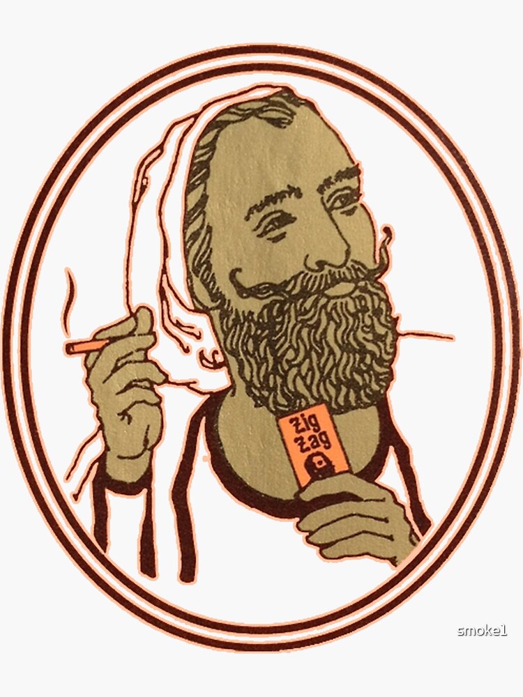 "Zig Zag" Sticker for Sale by smoke1 | Redbubble