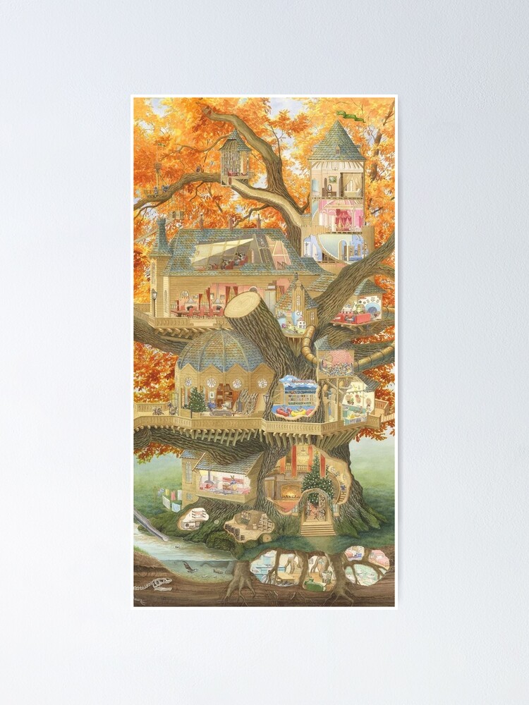 "Brambly Hedge - The tree of life" Poster for Sale by Petsmate | Redbubble