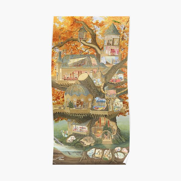 "Brambly Hedge - The tree of life" Poster for Sale by Petsmate | Redbubble