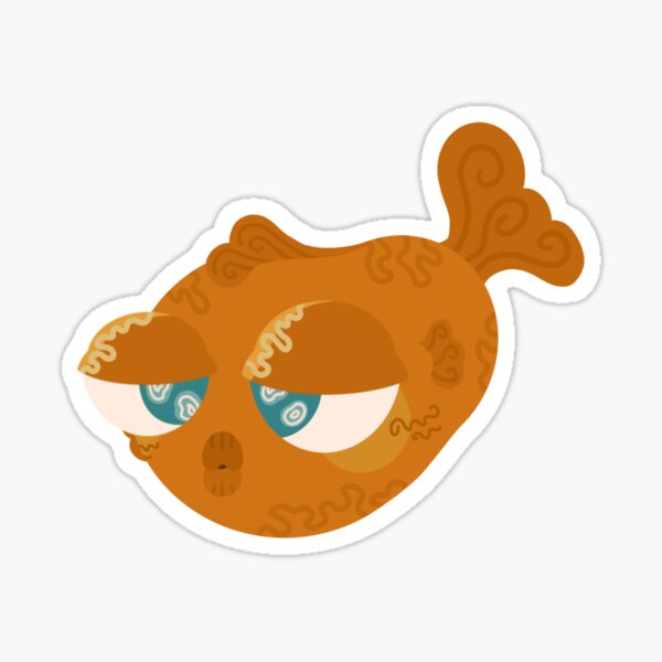 "Guppy" Sticker for Sale by issanator | Redbubble