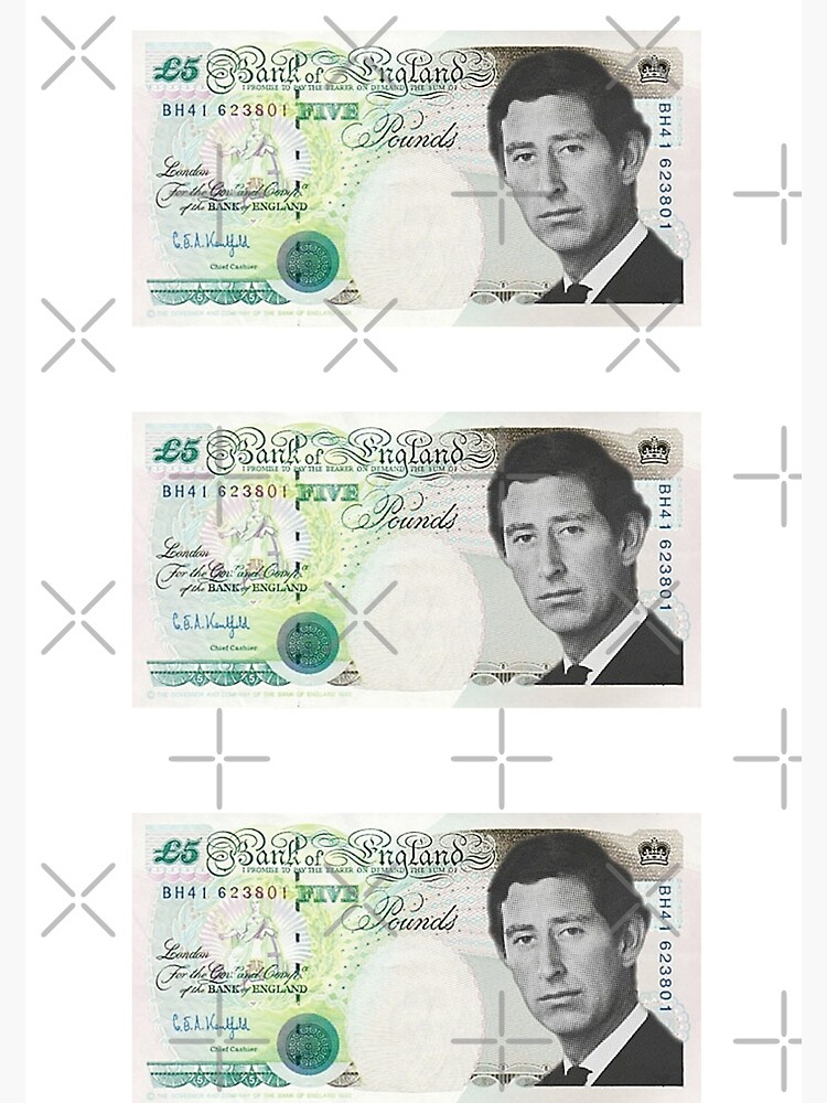 "King Charles III bank notes" Photographic Print for Sale by ...