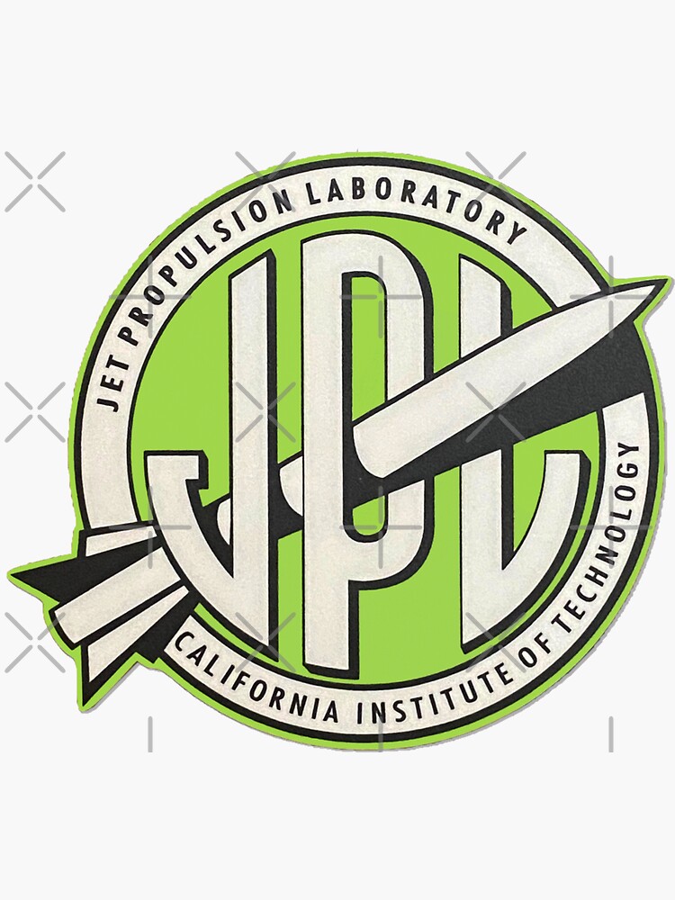 "jet propulsion laboratory" Sticker for Sale by ONPINI | Redbubble