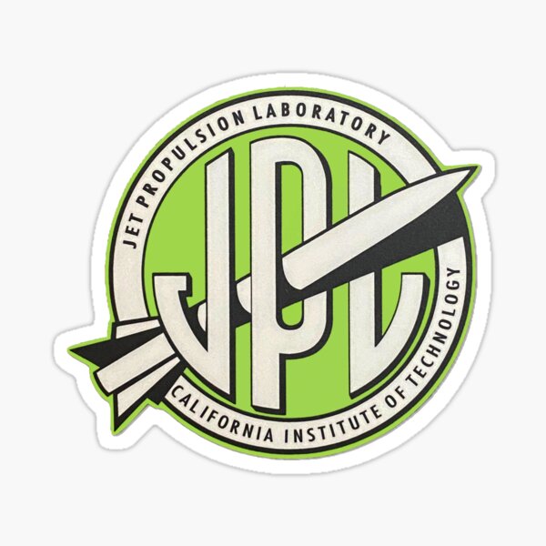 "jet propulsion laboratory" Sticker for Sale by ONPINI | Redbubble