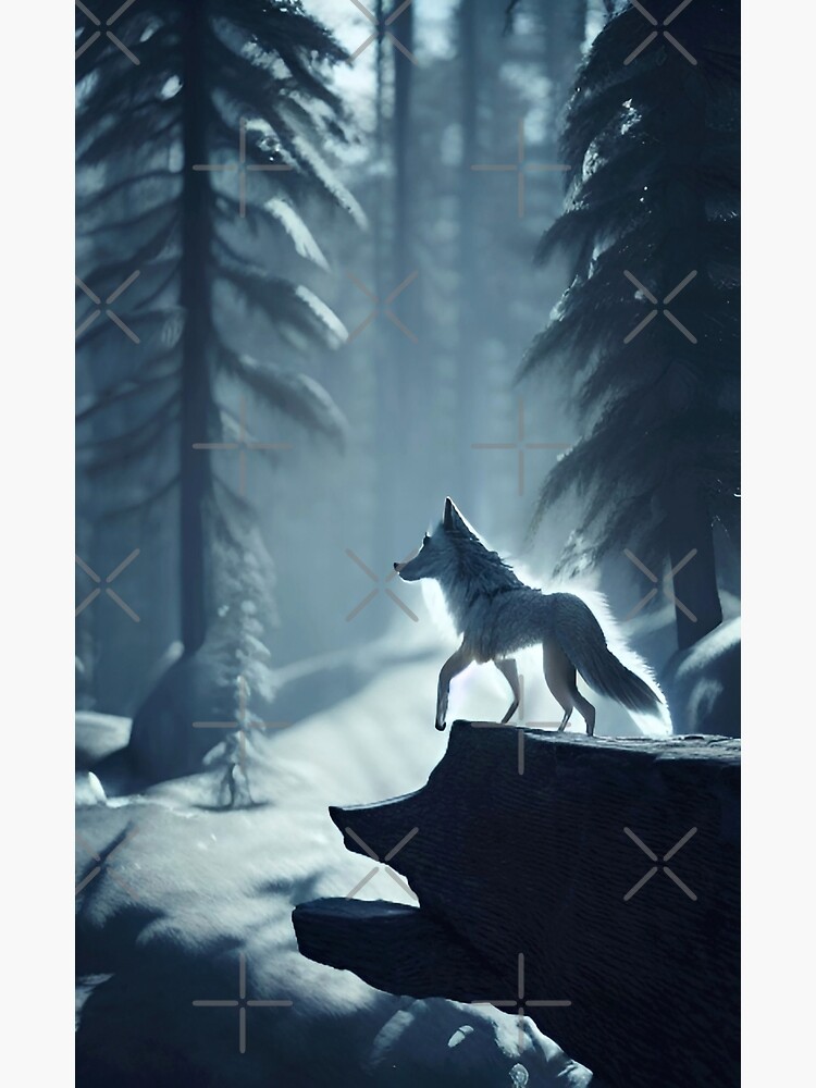 "Lone Wolf" Poster for Sale by OlympicsMerch | Redbubble