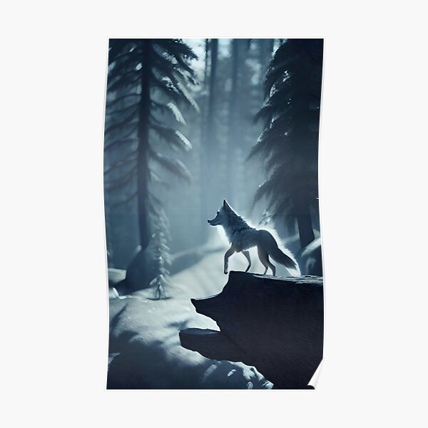 "Lone Wolf" Poster for Sale by OlympicsMerch | Redbubble