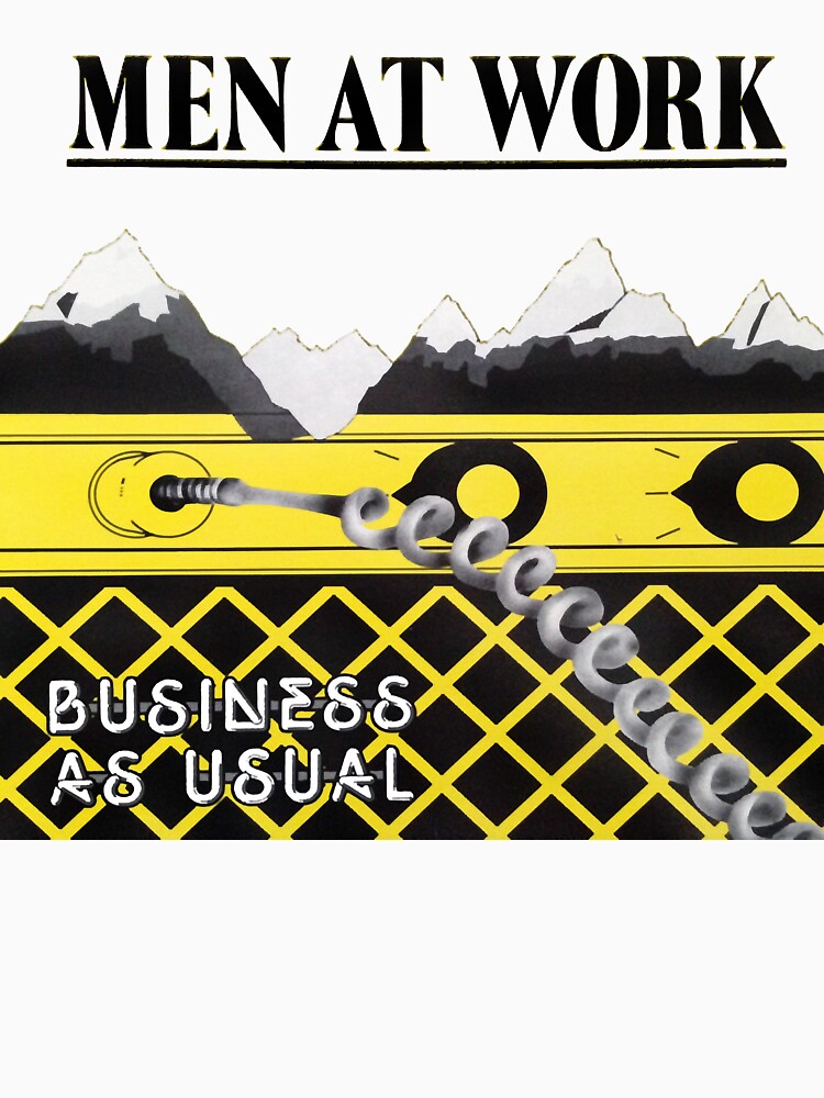 "Men At Work Tee Classic T-Shirt" Essential T-Shirt for Sale by ...