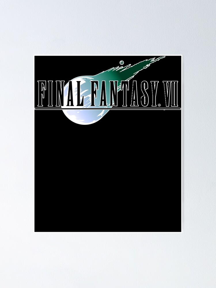 "Final Fantasy 7 Classic" Poster for Sale by chadalma | Redbubble