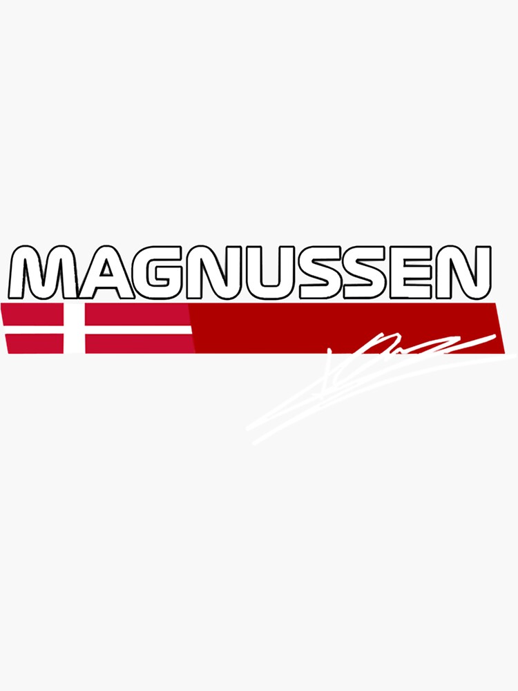 "Kevin Magnussen F1 C" Sticker for Sale by hangerpmaez | Redbubble
