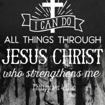 "Things through Jesus Christ . 3" Poster for Sale by Rowena Jones ...