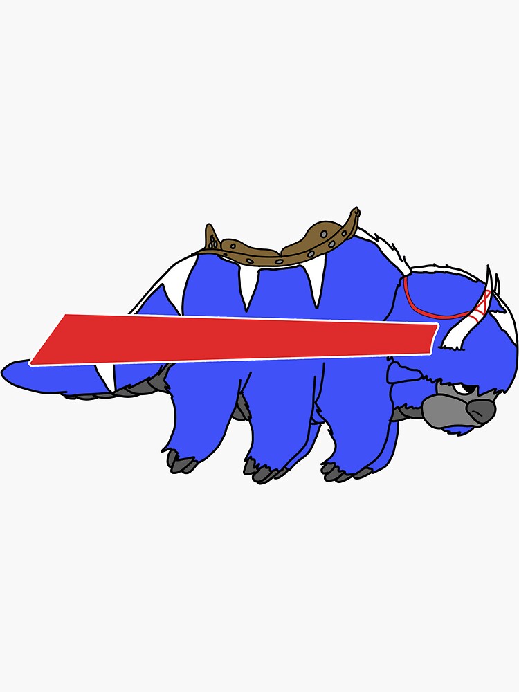 "Buffalo Mafia Football Fanart Avatar crossover" Sticker for Sale by ...