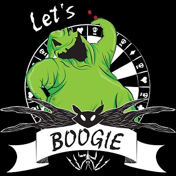 "Oogie Boogie - Let's Boogie" Kids T-Shirt for Sale by Harry Blum ...